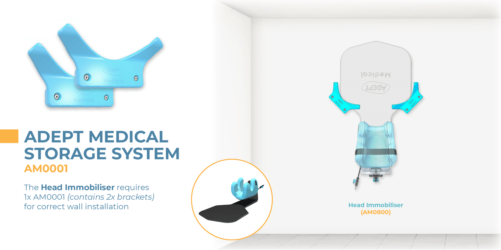 Head Immobiliser - Adept Medical